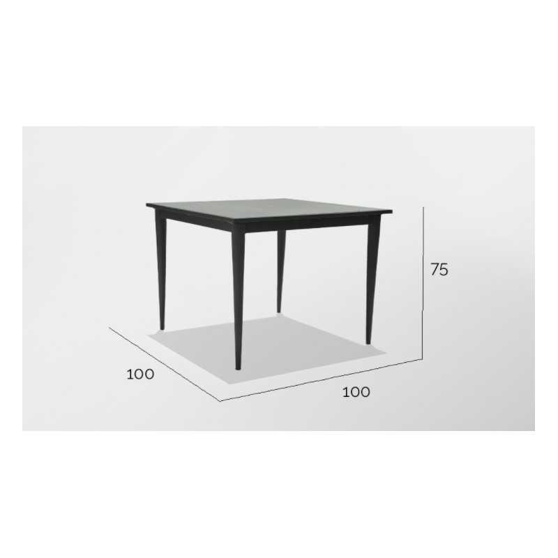 Square design dining table - Design garden furniture - SERPENT