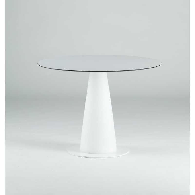 Table de Bar Ronde à Pied Conique Hopla Slide Design - Ø 79