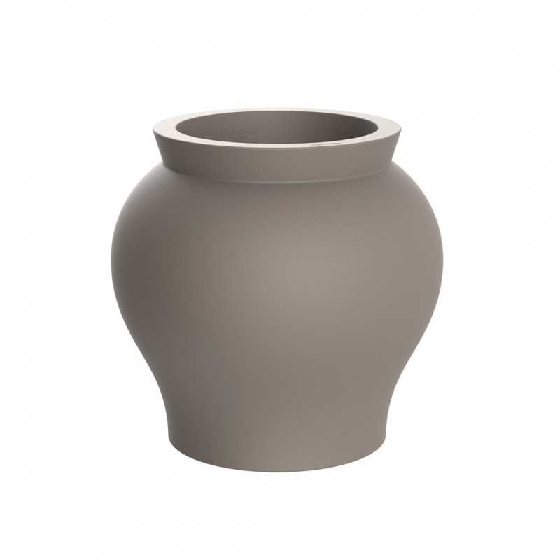 Large Glossy Pot Curved Shape - Venus Planter by Vondom