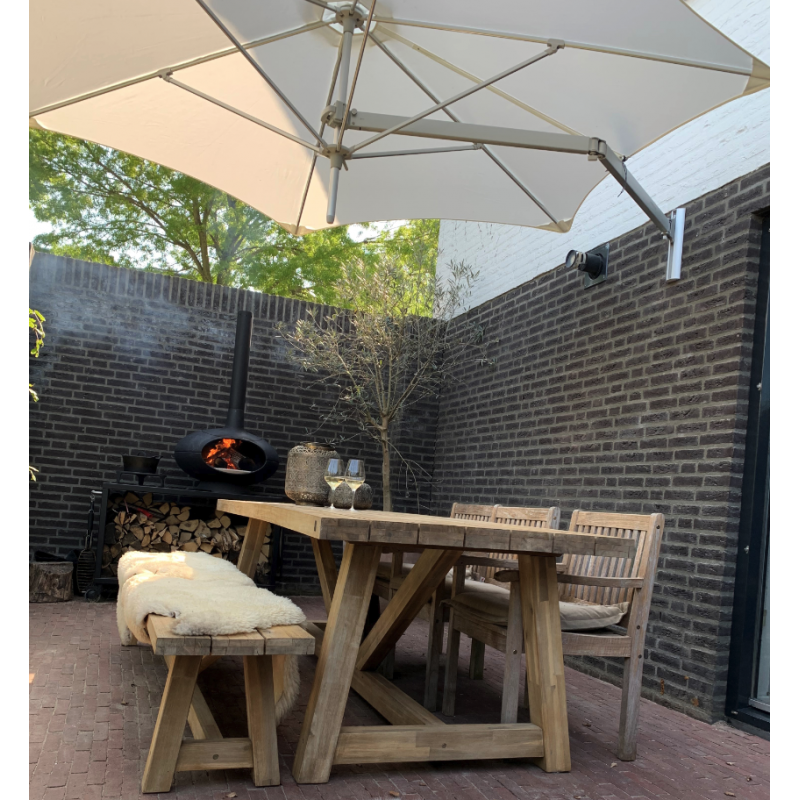 Parasol De Balcon Hexagonal 3 x 3 - PARAFLEX Umbrosa