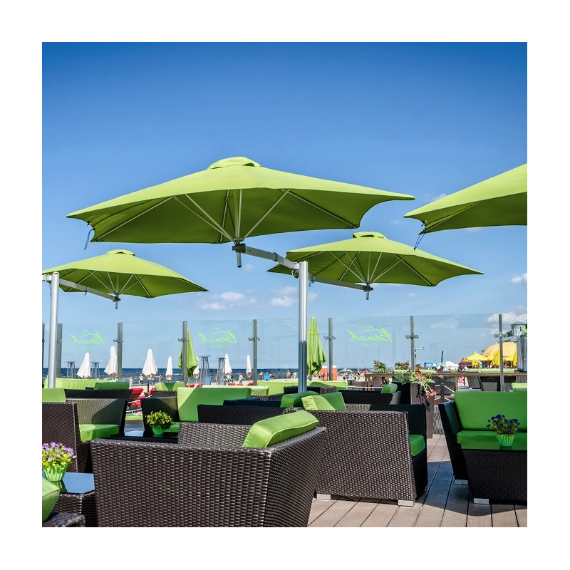 Hexagonal Double Canopy Parasol PARAFLEX DUO 540