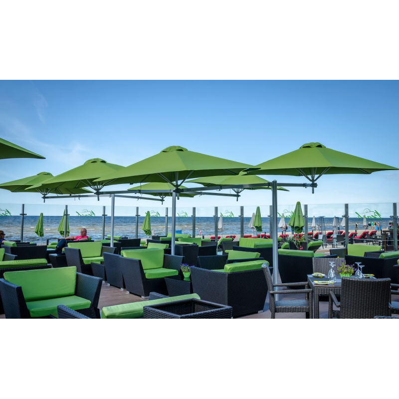 Hexagonal Double Canopy Parasol PARAFLEX DUO 540