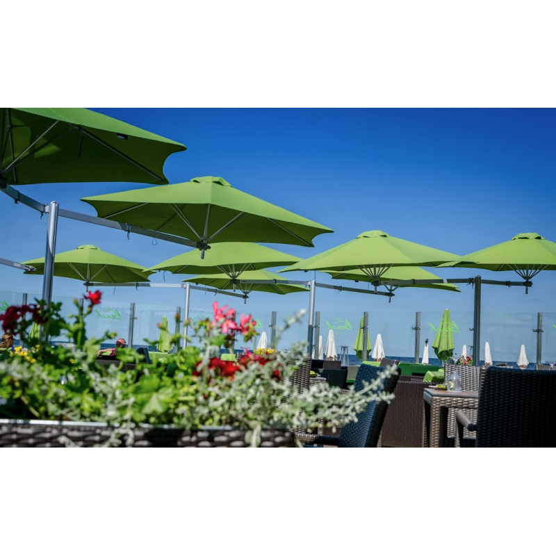 Hexagonal Double Canopy Parasol PARAFLEX DUO 540
