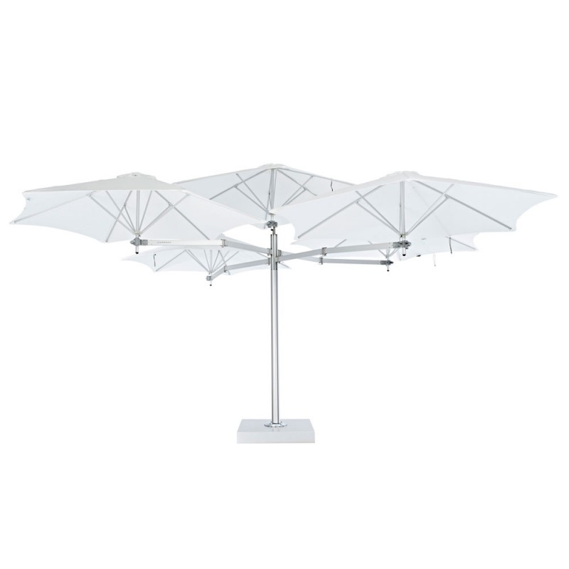 XXL Parasol With Four Hexagonal Canopies PARAFLEX MULTI 540 x 540