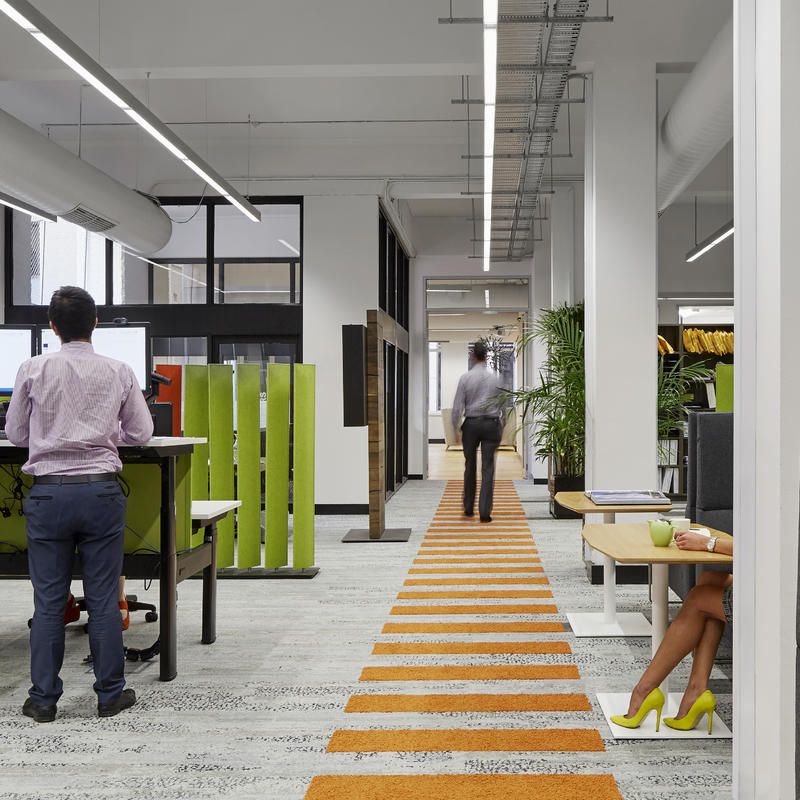 Noise reduction office splitter - ACOUSTIC BLINDS CLASSIC