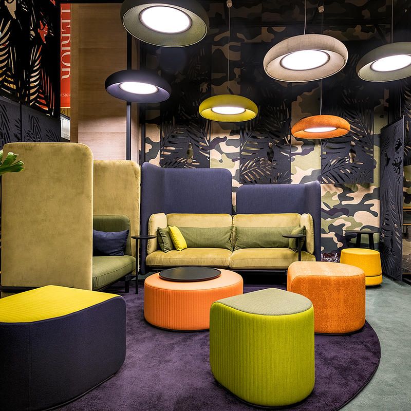 Acoustic Lighting Office Design - ACOUSTIC DOME