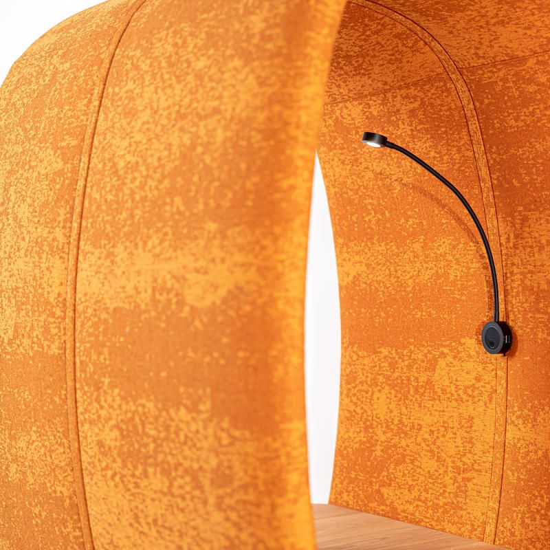 Small Open Space Wall Mounted Noise Control Booth - ACOUSTIC RING