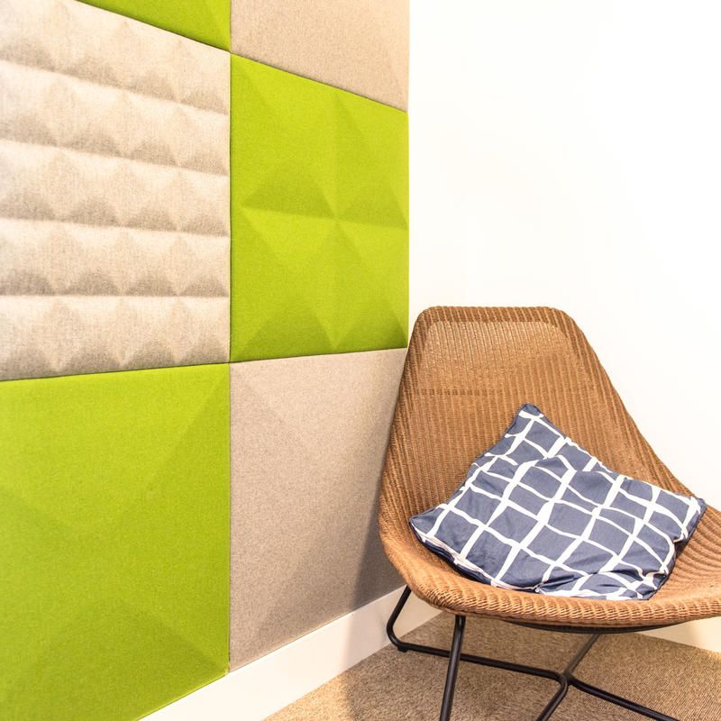 Acoustic Panel Customizable Patterns 3D Office - ACOUSTIC TILE