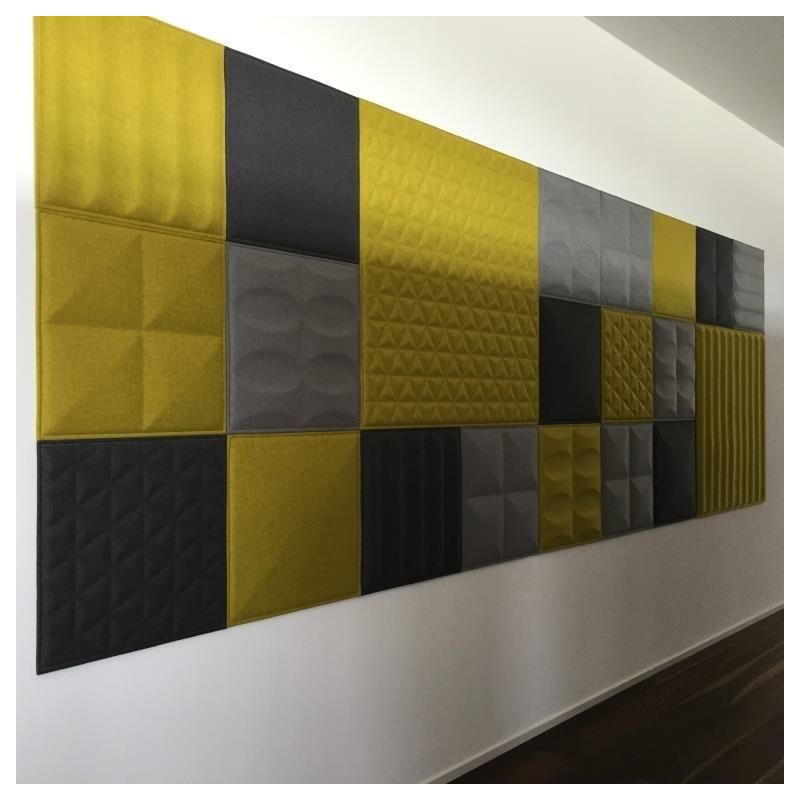 Acoustic Panel Customizable Patterns 3D Office - ACOUSTIC TILE