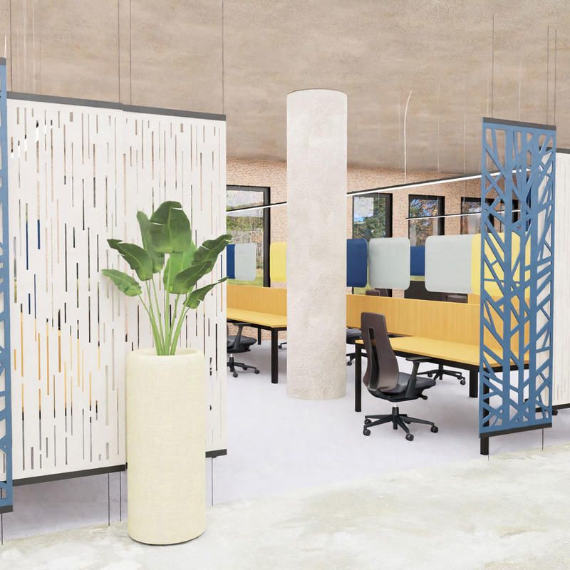 Decorative Acoustic Floating Panel - ACOUSTIC FALLS