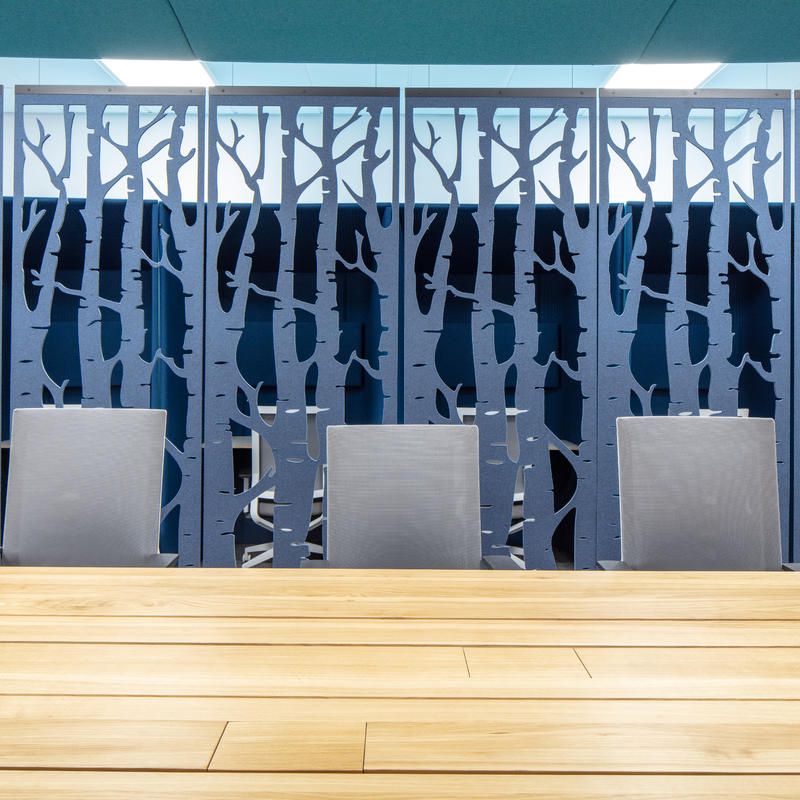 Decorative Acoustic Floating Panel - ACOUSTIC FALLS