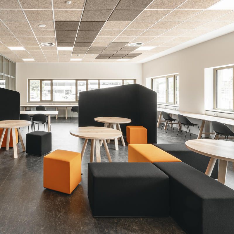 Elegant Acoustic Office Partition for Open Space - ACOUSTIC SHIELD HOOK