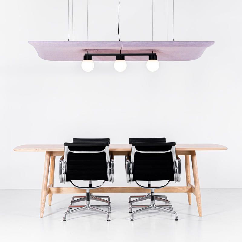 Suspended Noise Control Luminaire Open-space - ACOUSTICS ZEPP