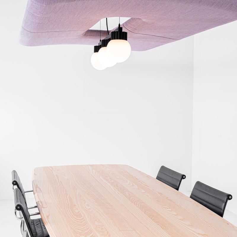 Suspended Noise Control Luminaire Open-space - ACOUSTICS ZEPP