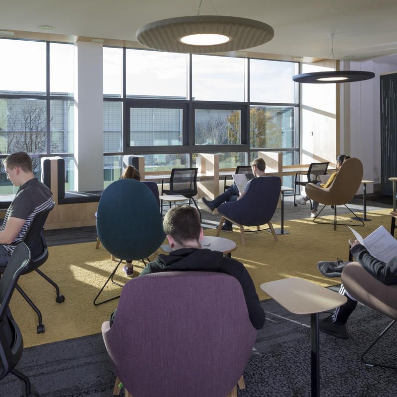 Open Space Noise Control Lighting - ACOUSTIC MOON