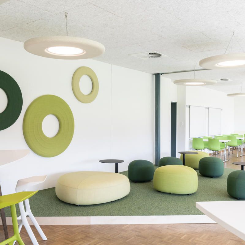 Open Space Noise Control Lighting - ACOUSTIC MOON