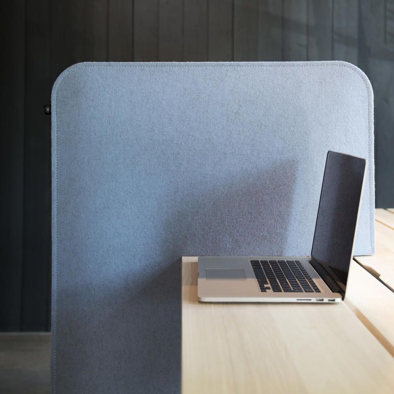 Acoustic Office Divider - ACOUSTIC DESK SPLIT