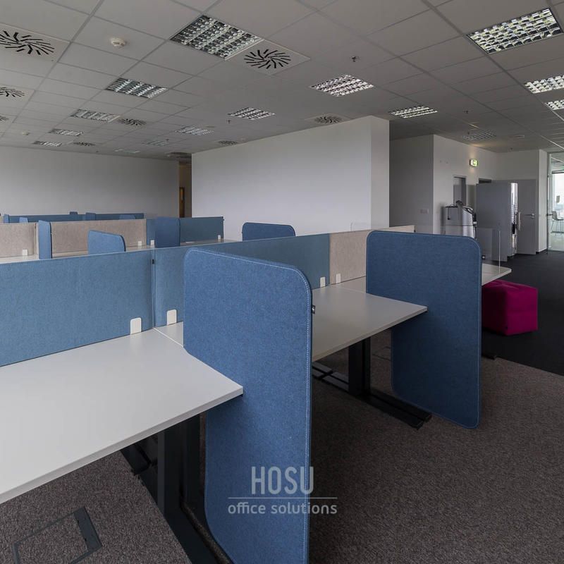 Acoustic Office Divider - ACOUSTIC DESK SPLIT