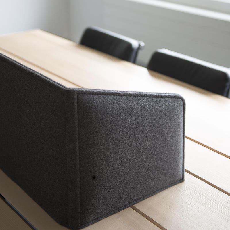 Foldable Acoustic Office Partition - ACOUSTIC DESK FLIPFLOP