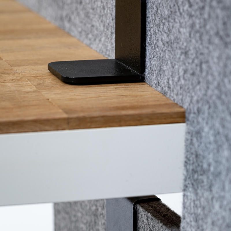 Sépartion de Bureau Acoustique Open-space - ACOUSTIQUE TRIPL DESK SPLIT