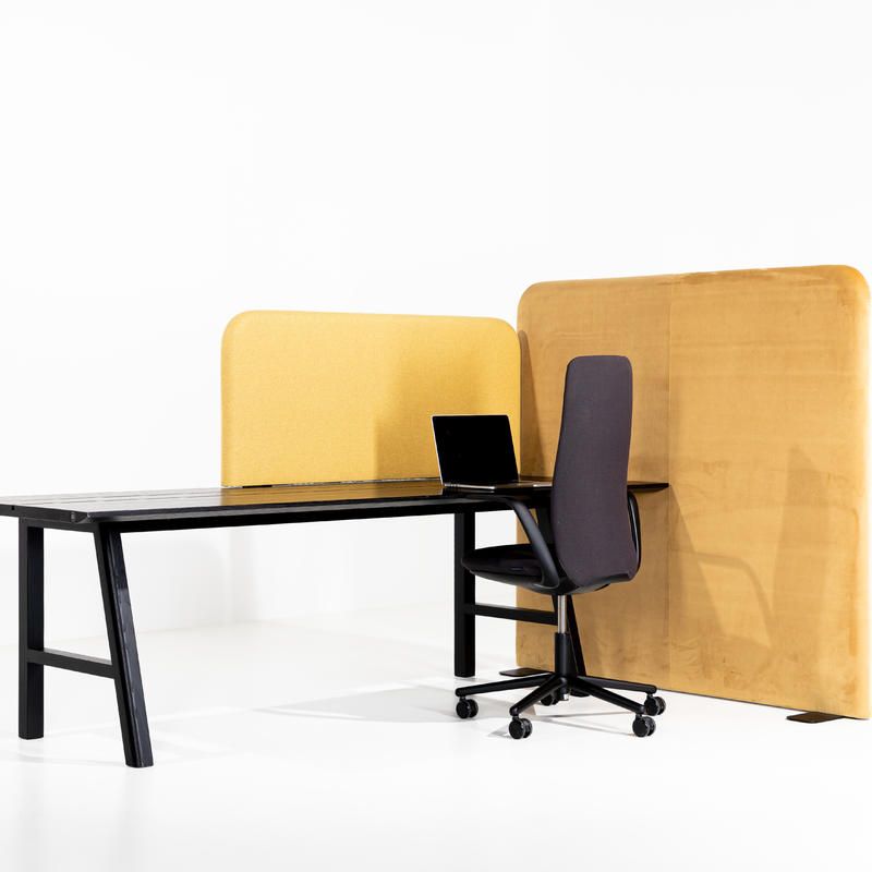 Acoustic Office Partition - ACOUSTIC SHIELD DESK