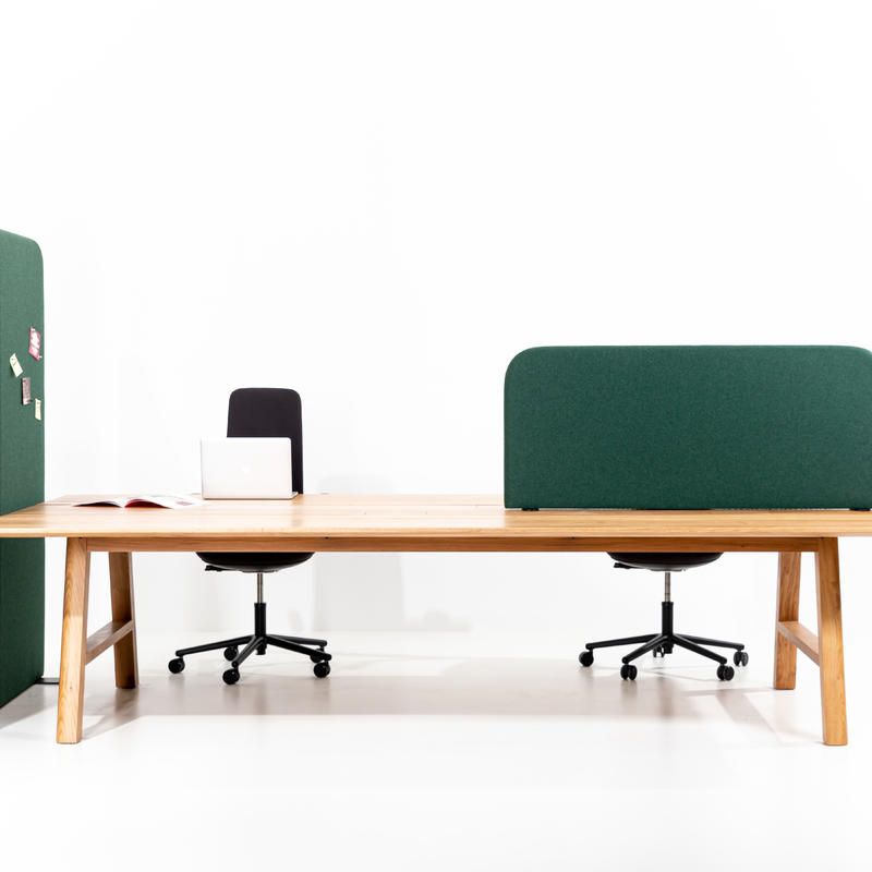 Acoustic Office Partition - ACOUSTIC SHIELD DESK