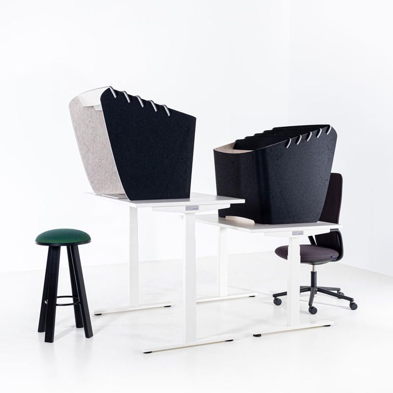 Workstation Acoustic Partition - ACOUSTIC TRIPL COCKPIT