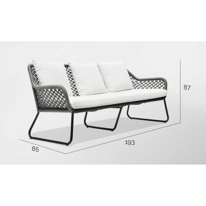 2/3 seater outdoor sofa - Design garden furniture - Moma
