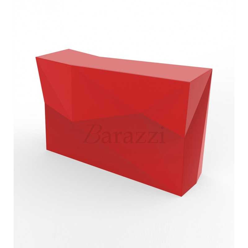Faz Double Bar - Modular Lacquered Counter by Vondom