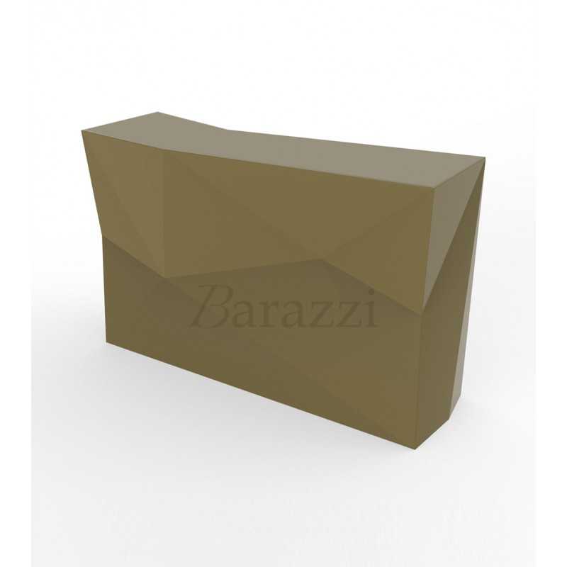 Faz Double Bar - Modular Lacquered Counter by Vondom