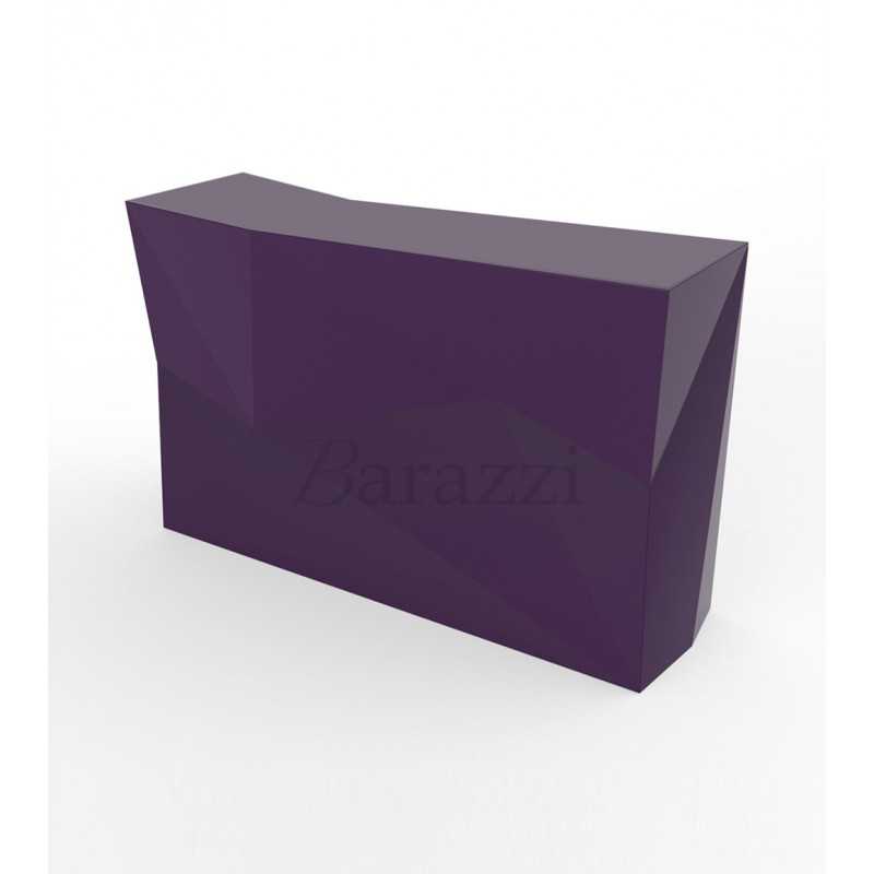 Faz Double Bar - Modular Lacquered Counter by Vondom