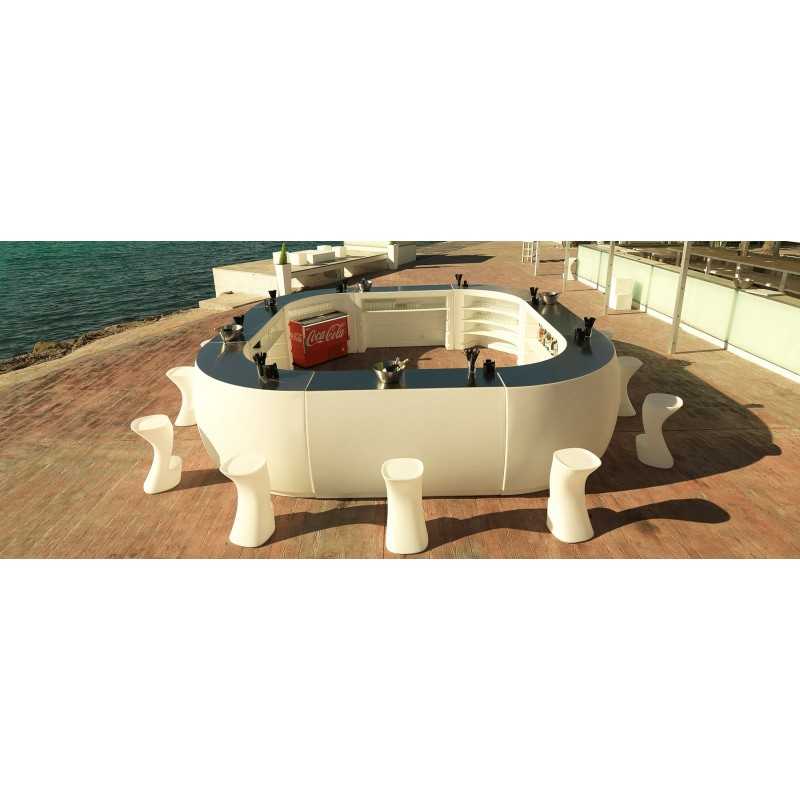 Fiesta 180 Modular Design Bar Counter by Vondom