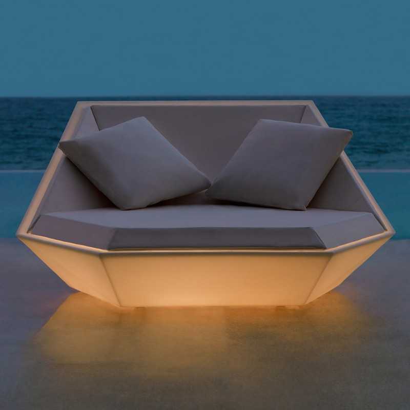 Faz Daybed with RGB LED Light by Vondom
