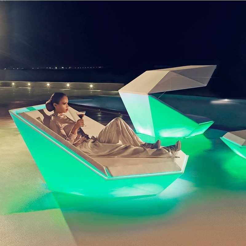 Faz Daybed with RGB LED Light by Vondom