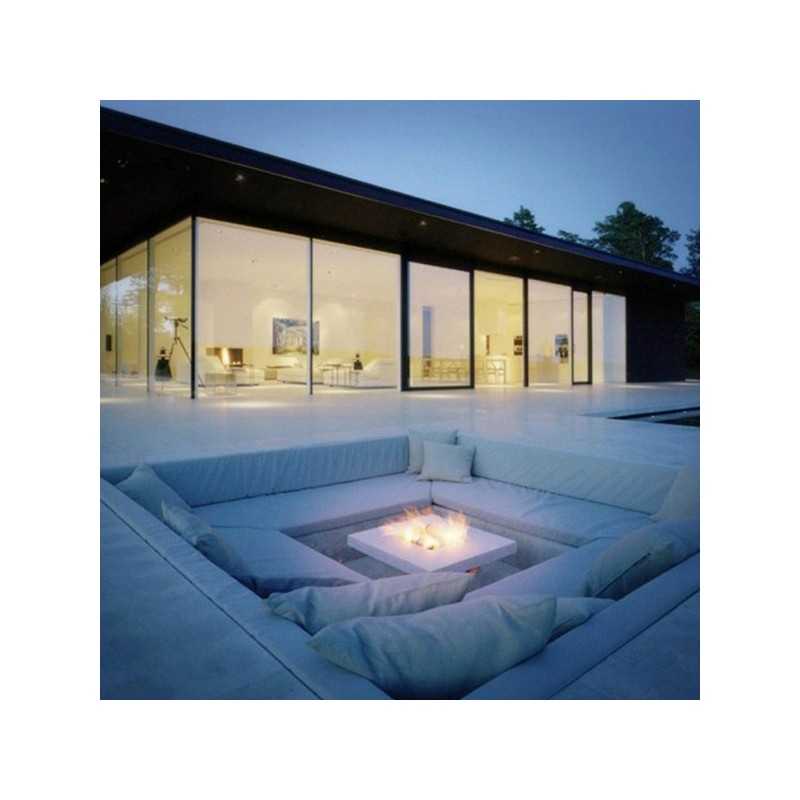 Focus 40 Insert or Freestanding Small Outdoor Gas Fireplace