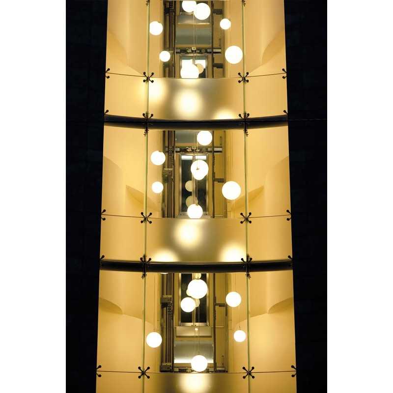GLOBO 80 Extra Large Ball Pendant Lamp 80cm Diameter Glossy Finish