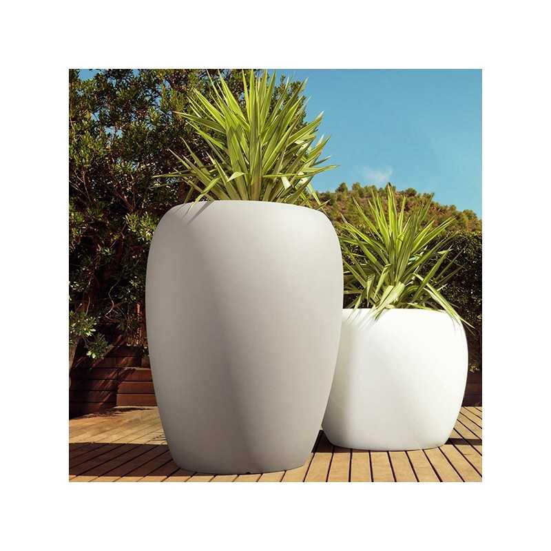 BLOW Pot 120 Grand Pot de Fleur Extérieur XXL - BARAZZI