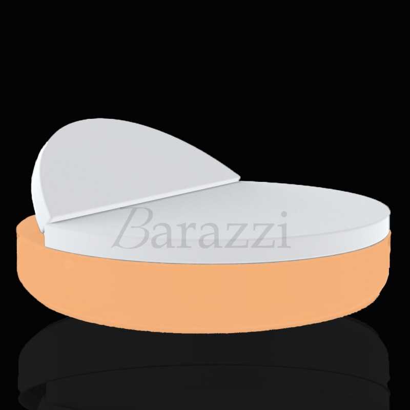 VONDOM ULM DAYBED Sunbed with Reclining Backrest and RGB LED Light