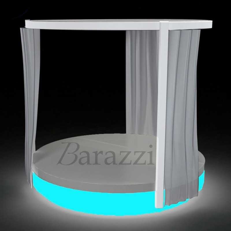 VELA DAYBED Round RGB LED Light with Canopy, Hotel Furniture by VONDOM