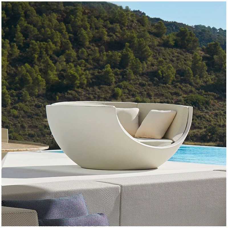 ULM MOON DAYBED Bright RGB - Rounded Deckchair XL - Vondom